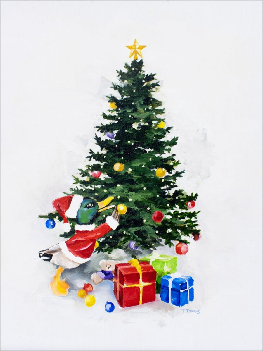Doug's Christmas Tradition Fine Art Print – Tony Thomas Art
