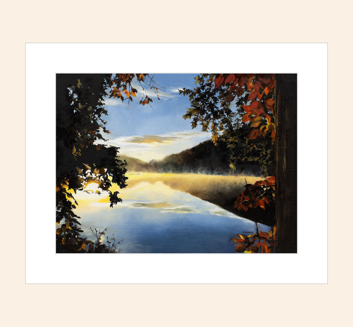 Fall on the River Fine Art Print – Tony Thomas Art
